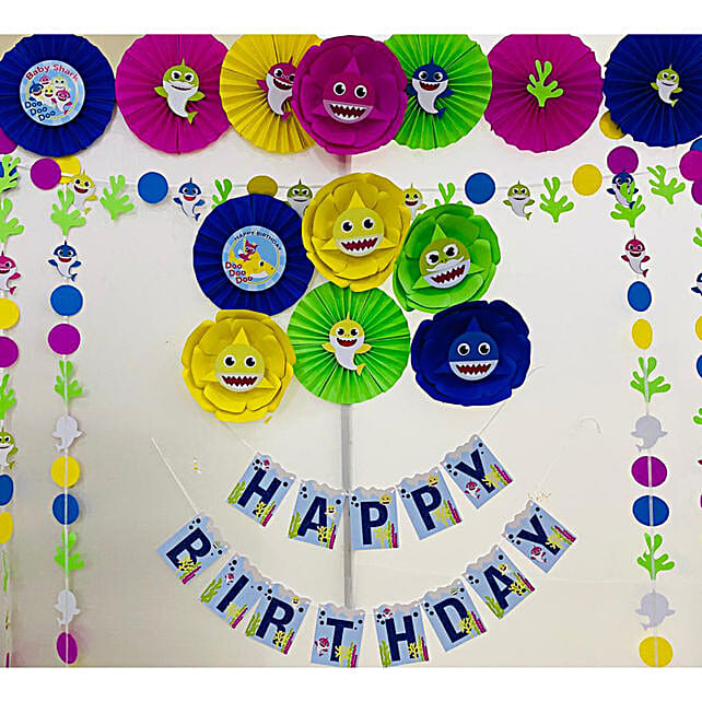 Buy/Send BABY SHARK THEME BIRTHDAY Online- FNP