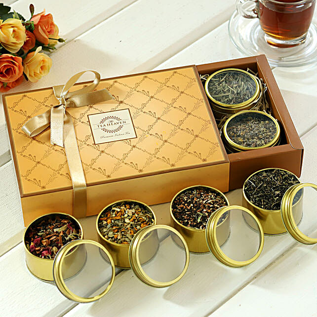 Buy/Send Tea Heaven Assorted Tea Gift Set of 6 Online- FNP