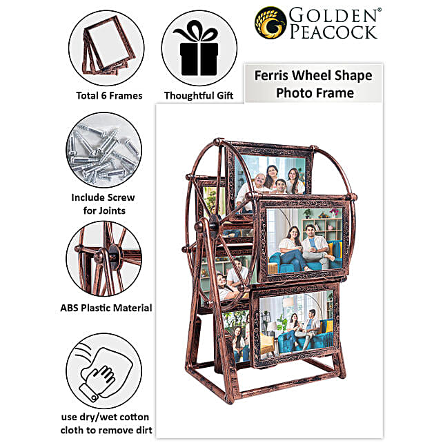 Personalised Swing Wheel Photo frame | Gift Personalised swing wheel ...