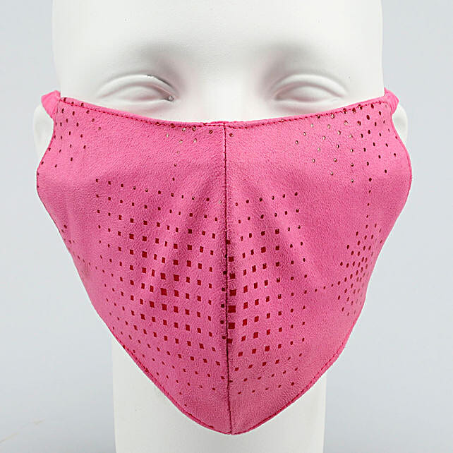 Buy/Send Durable Suede Fabric Face Mask Online- FNP