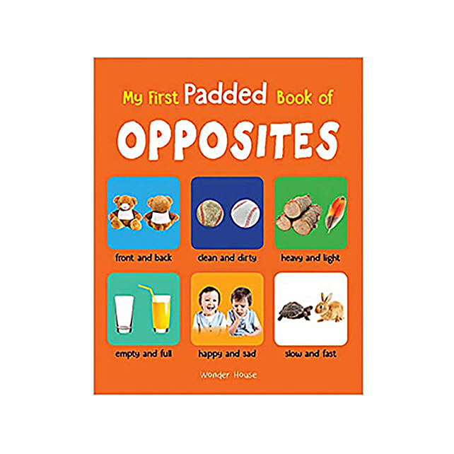 Buy/Send My First Padded Book Of Opposites Online- FNP