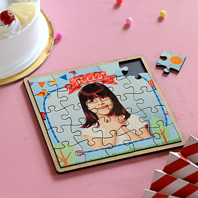 Buy/Send Personalised Hello Puzzle Online- FNP