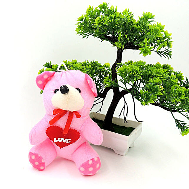 Buy/Send Satyamani Romance Teddy Bear Love Best Friend Soft Toy Online- FNP