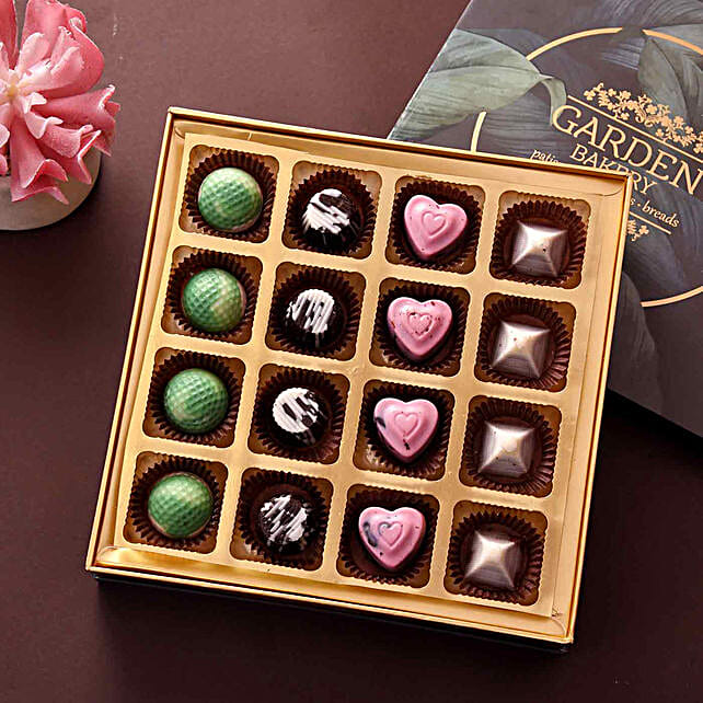 Buy/Send Exotic Chocolate Box- 16 Pieces Online- FNP