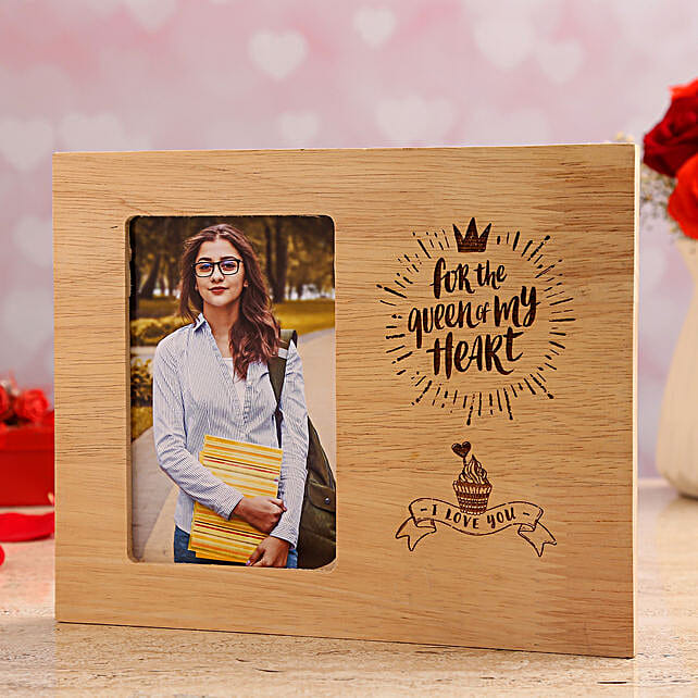 Buy/Send Personalised Photo For The Queen Cute Picture Frame Online- FNP