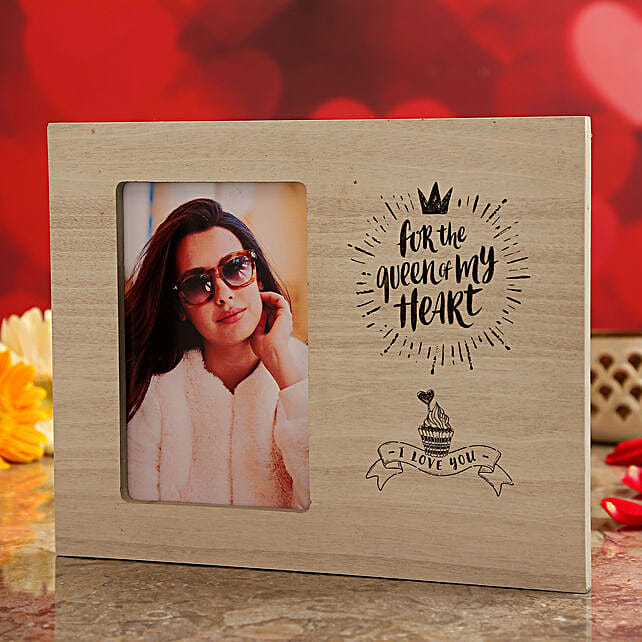 Buy/Send Personalised Photo For The Queen Picture Frame Online- FNP