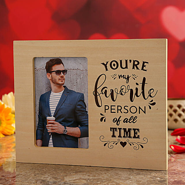 Buy/Send Personalised Photo You Are My Favourite Picture Frame Online- FNP