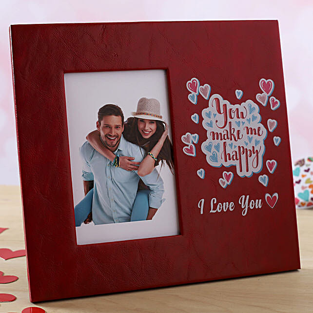Buy/Send I Love You Personalised Photo Frame Online- FNP
