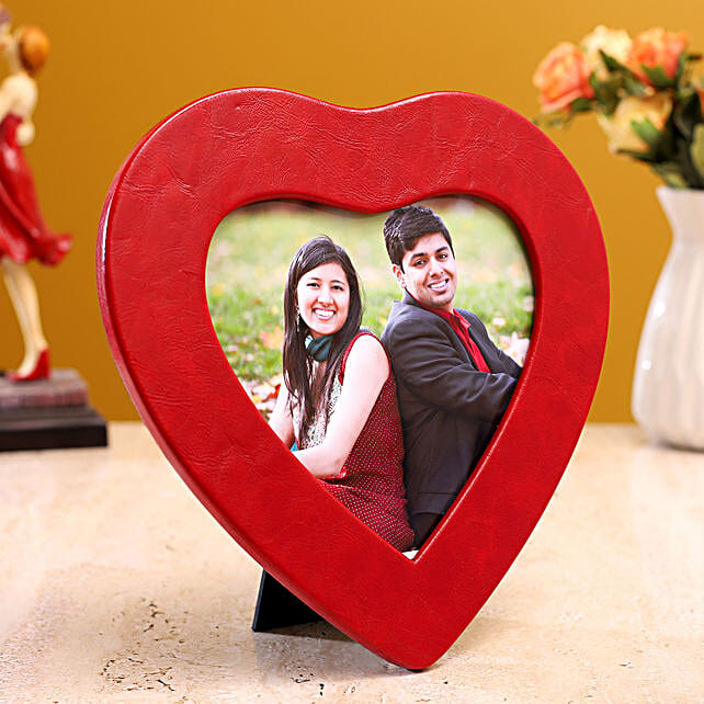 Buy/Send Personalised Couple Heart Frame Online- FNP
