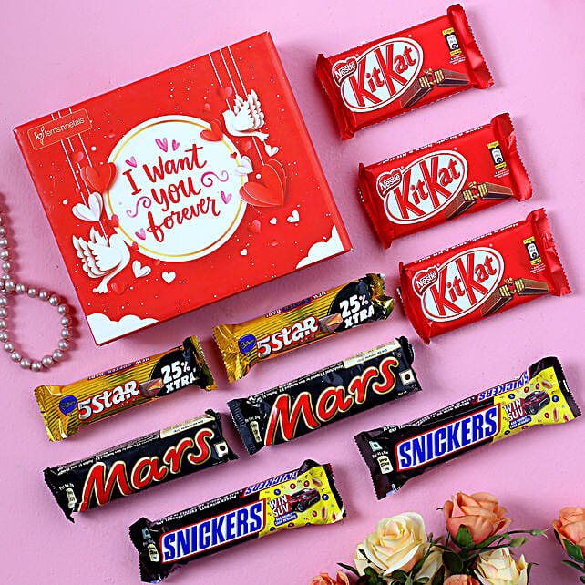 Buy/Send Want You Forever Chocolates Box Online- FNP