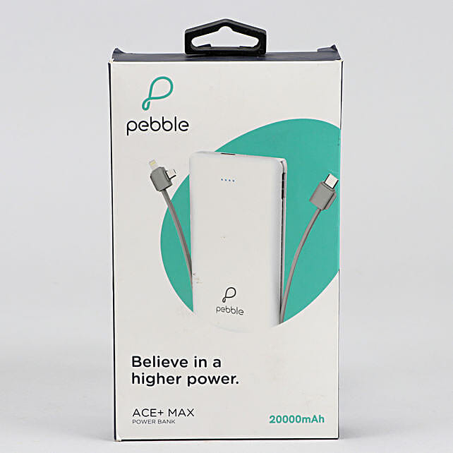 Buy/Send Pebble Ace+Max Power Bank Online- FNP