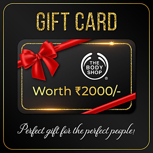 Buy/Send The Body Shop Gift Card- 2000 Rs Online- FNP