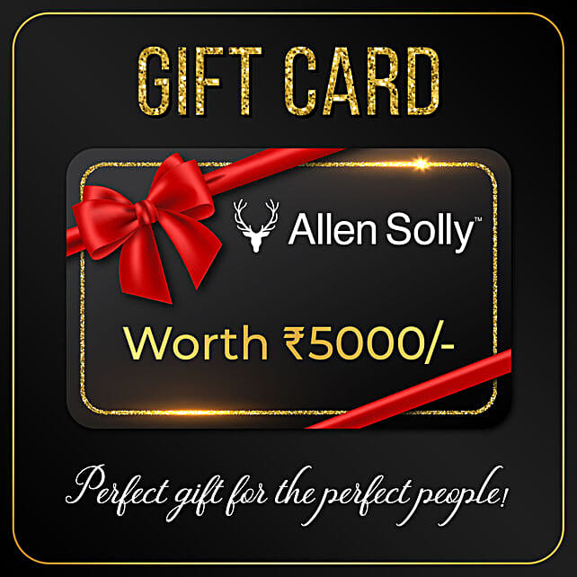 Buy/Send Allen Solly Gift Card- 5000 Rs Online- FNP