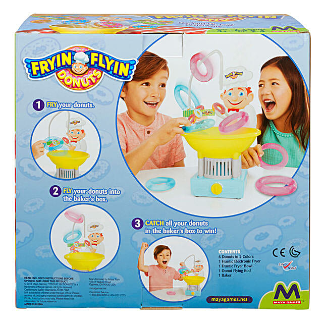 Buy/Send Frying & Flying Donuts- Family Game Online- FNP