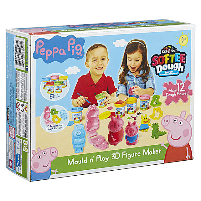 Buy/Send Peppa Pig Softee Dough Figure Kit- Small Online- FNP