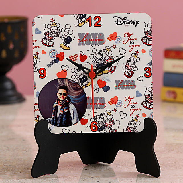 Buy/Send Disney Characters Personalised Table Clock Online- FNP