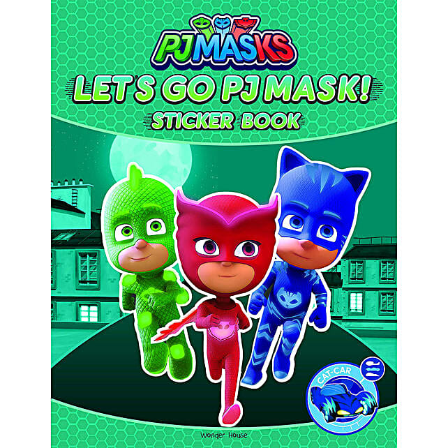 Buy/Send Let's Go Pj Masks Stickers Book Online- FNP