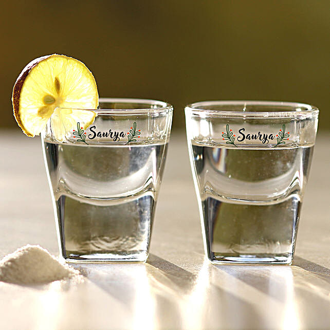 Buy/Send Personalised Ocean Shot Glass Set Of 2 Online- FNP