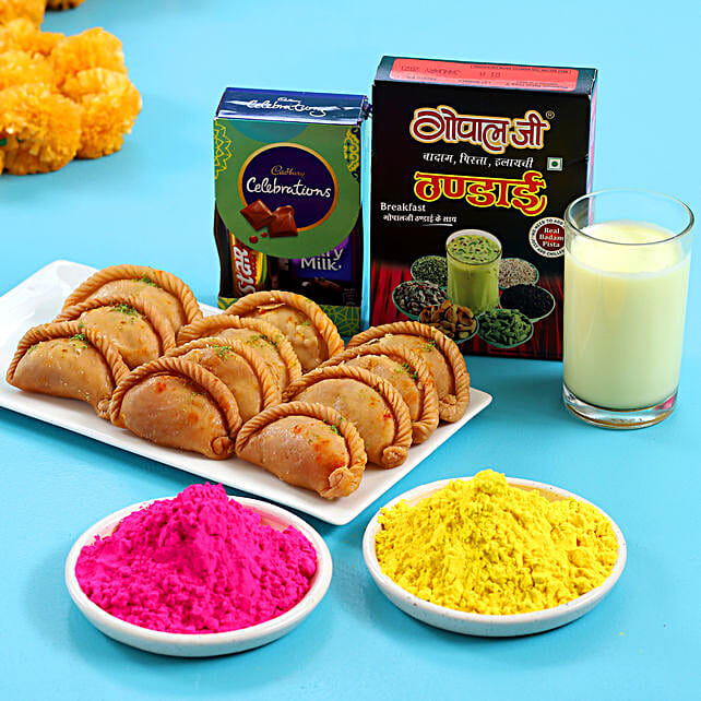 Buy/Send Holi Special Colourful Hamper Online- FNP