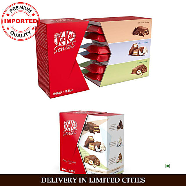 Buy/Send Kit Kat 5 Finger Senses Box Online- FNP