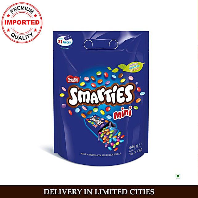 Buy/Send Smarties Mini Sharing Bag Online- FNP