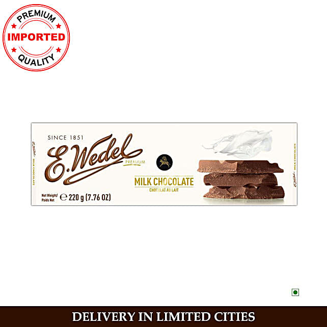 Buy/Send Wedel Milk Chocolate Bar Online- FNP