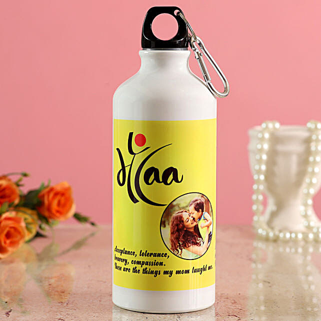 Buy/Send Personalised Maa Water Bottle Online- FNP
