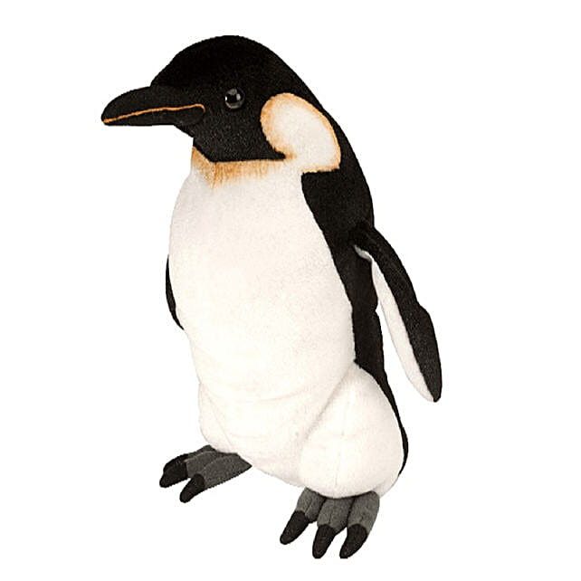 Buy/Send Wild Republic Black & White Emperor Penguin Soft Toy Online- FNP