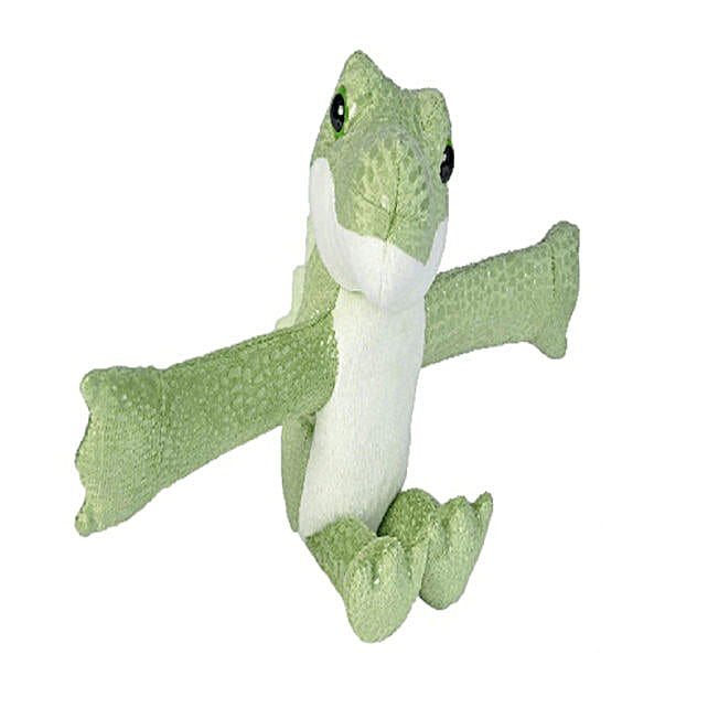 Buy/Send Wild Republic Green Huggers Crocodile Soft Toy Online- FNP