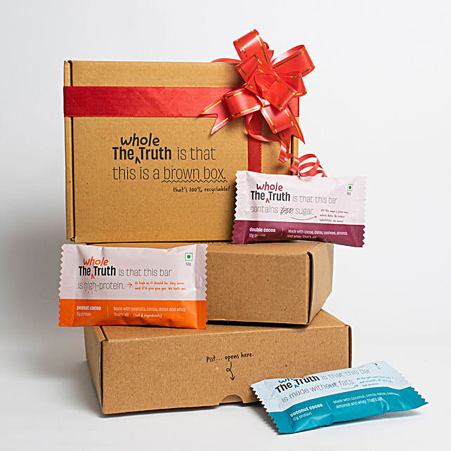 Buy/Send Assorted Flavour Healthy Protein Bars- Box Of 6 Online- FNP