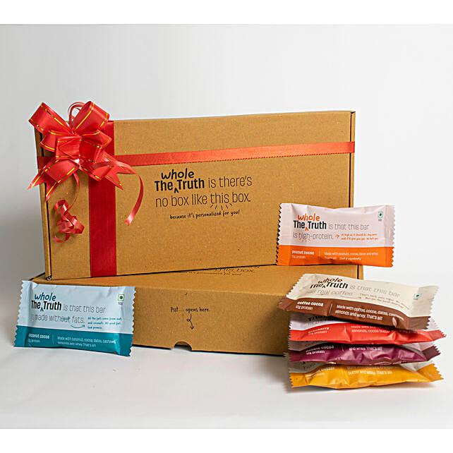Buy/Send Assorted Flavour Healthy Protein Bars- Box Of 10 Online- FNP