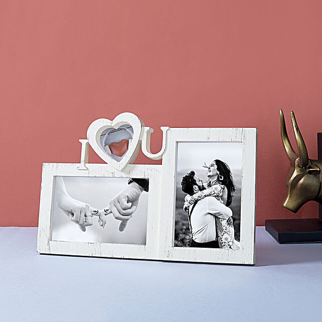 Buy/Send Personalised I Love u Photo Frame Online- FNP