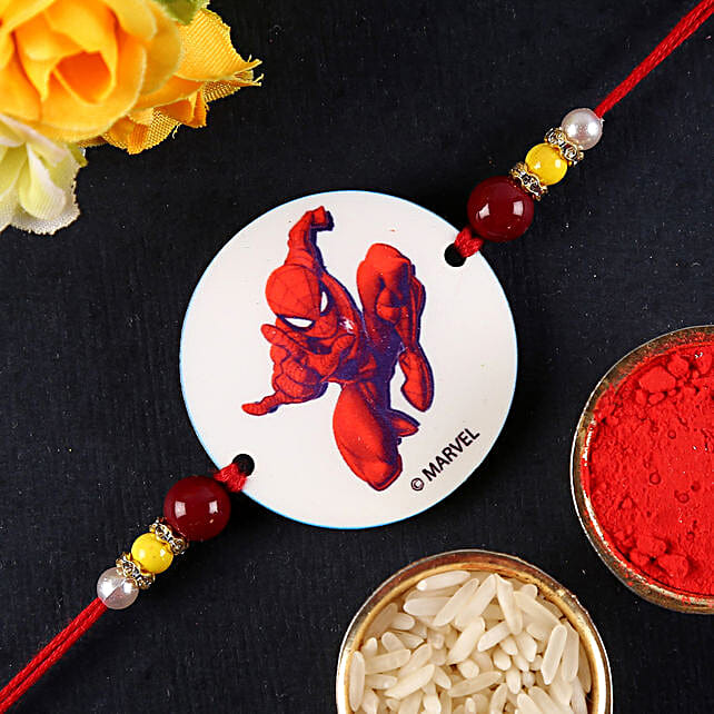 Buy/Send Spiderman Kids Rakhi Online- FNP