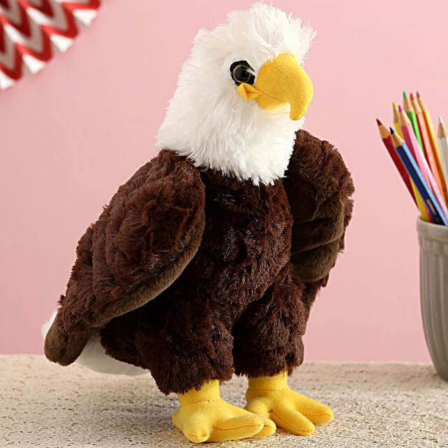 Buy/Send Wild Republic Bald Eagle Soft Toy Online- FNP
