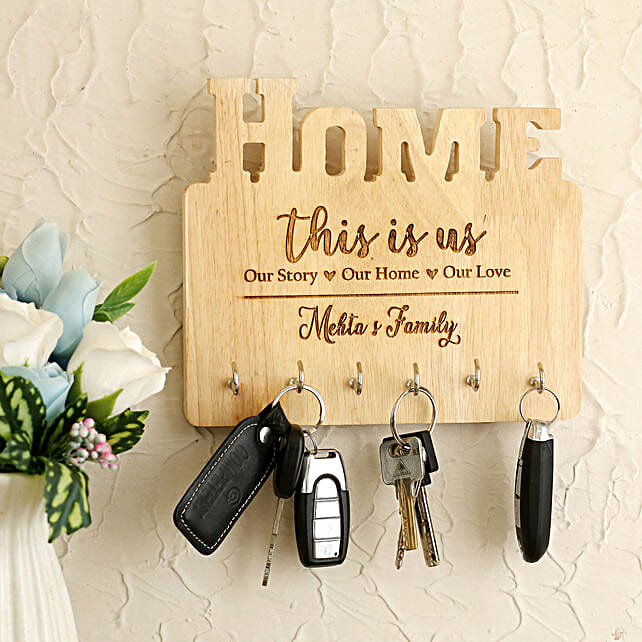 Buy/Send Personalised Home Key Holder Online- FNP