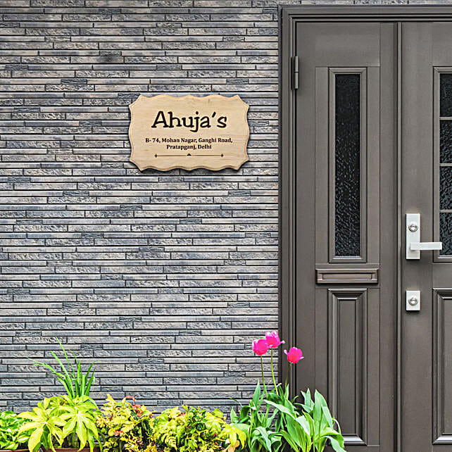Buy/Send Personalised Name Plate Online- FNP