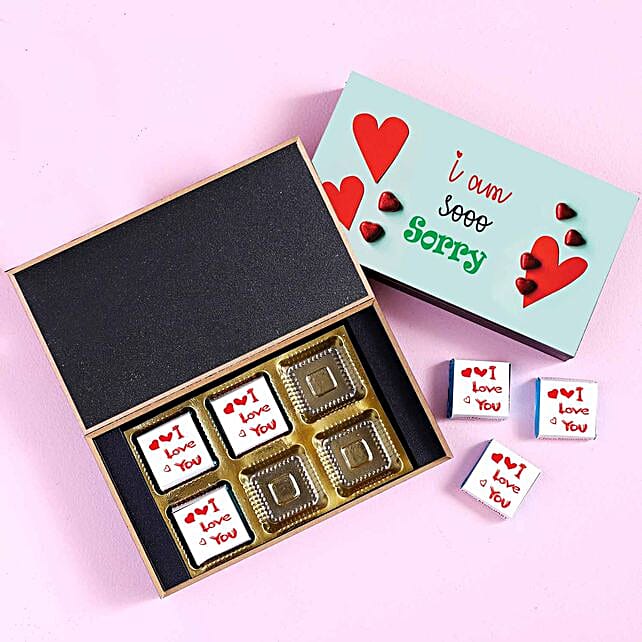 Buy/Send I Am Sooo Sorry Chocolate Box Online- FNP