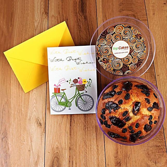Buy/Send dates n raisins dry cake with card 500 gm mp31 Online- FNP