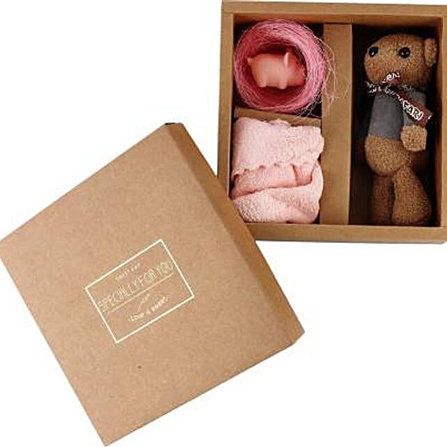 Buy/Send soft toy gift set mp15 Online- FNP