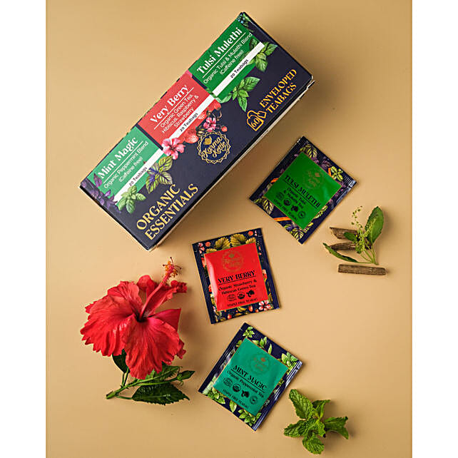 Buy/Send Organic Essentials Tea Collection- 3 Flavours Online- FNP