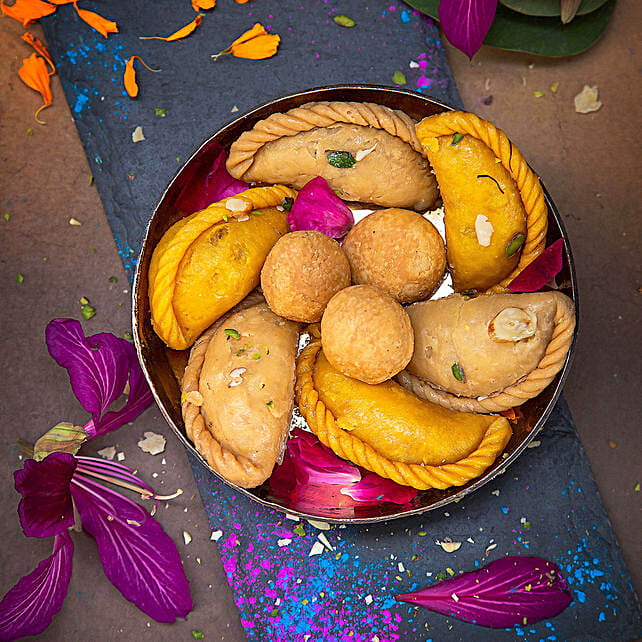 Buy/Send Holi Special Sweets & Savoury Box Online- FNP