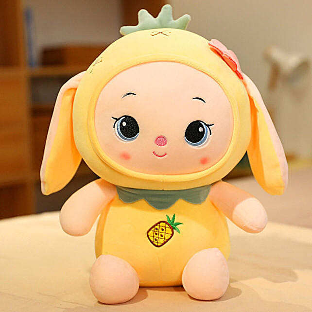 Buy/Send Fruit Bunny Pineapple Soft Toy Online- FNP