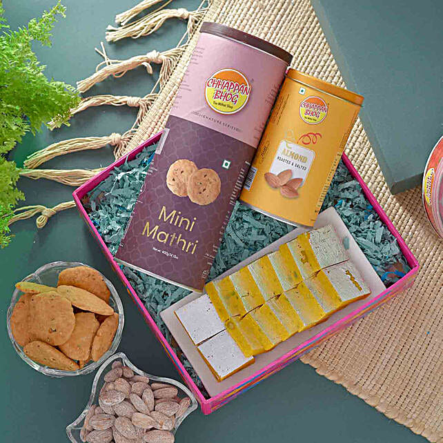 Buy/Send Delightful Treats Designer Tray Online- FNP