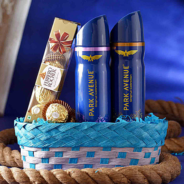 Buy/Send Classy Ferrero Grooming Hamper Online- FNP