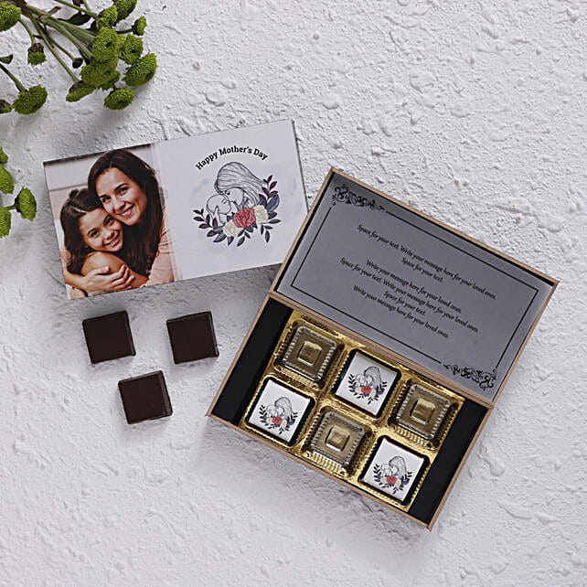 Buy/Send Personalised Mother's Day Chocolate Box Online- FNP