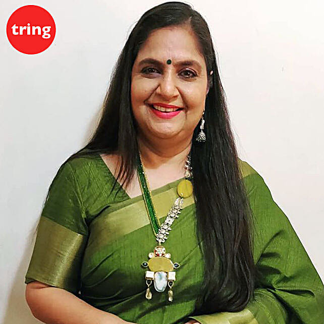 Buy/Send Vandana Pathak Personalised Recorded Video Message Online- FNP