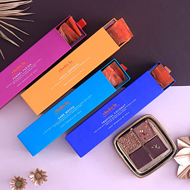 Buy/Send Chokola Solo Souvenir Chocolates- Set Of 4 Online- FNP