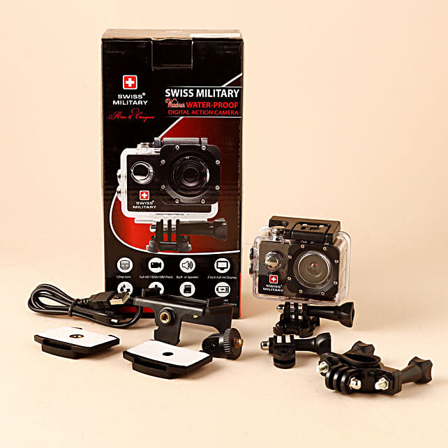 Buy/Send Swiss Military Wanderer Digital Action Camera Online- FNP