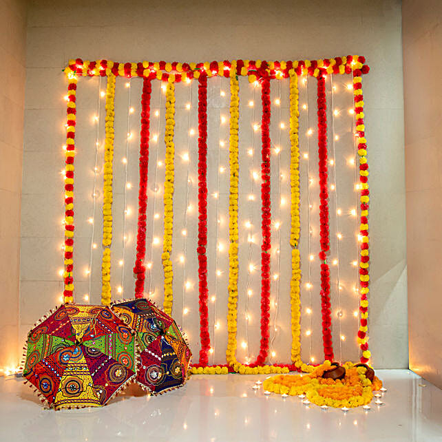 Buy/Send Blissful Diwali Decor Setup Online- FNP
