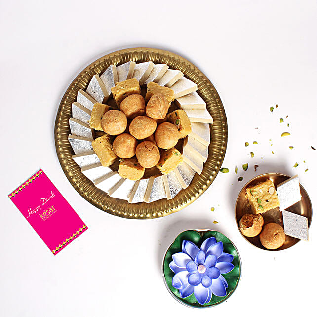 Buy/Send Happy Diwali Sweets N Snacks Gift Pack Online- FNP